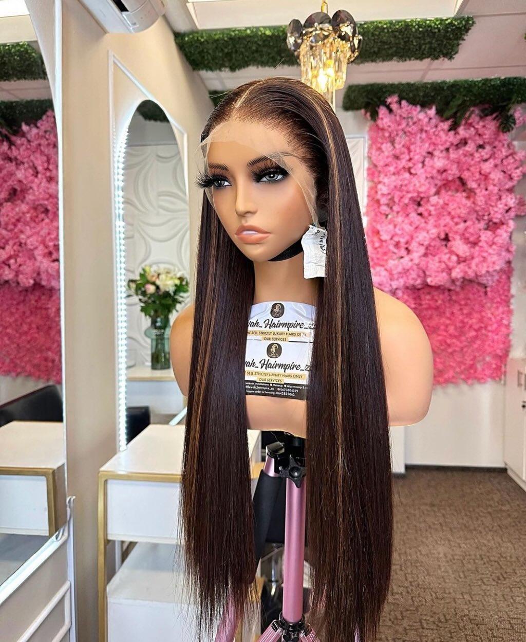 Colored SDD 26 inch 13x4 frontal wig | Lewahairmpire — South African ...
